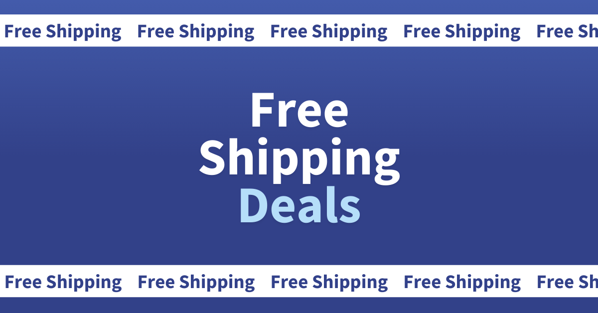 Save Big with These Free Shipping Deals on Top Brands
