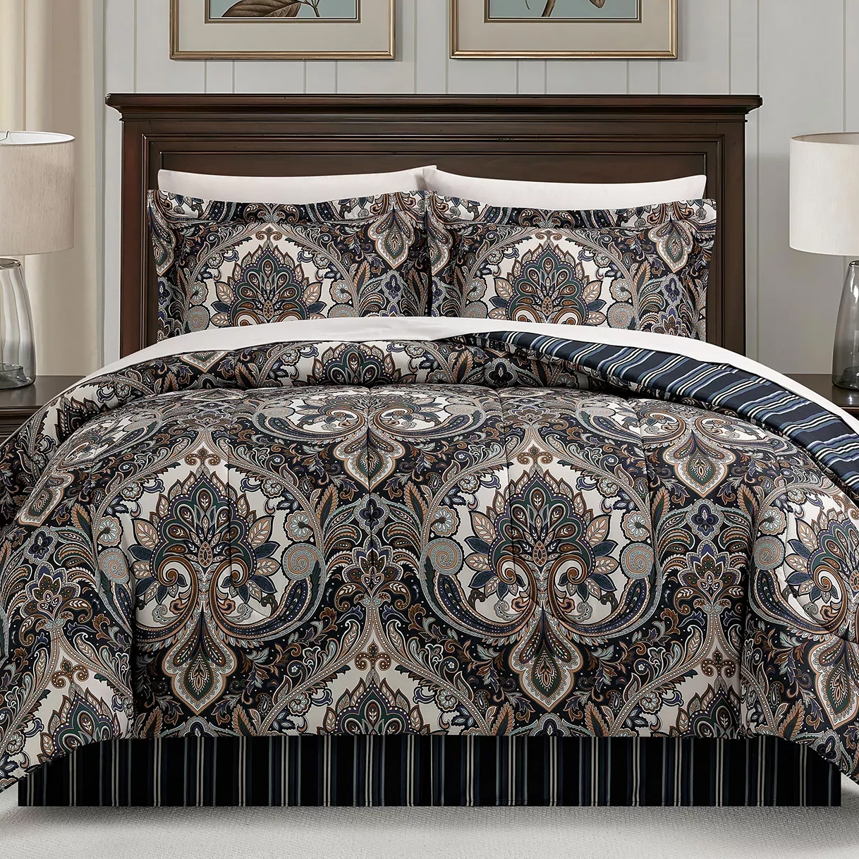8pc Comforter Sets under $35 in All Sizes at Brad's Deals