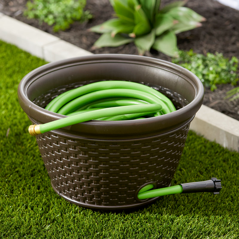 Set of Two Suncast Hose Pots $47 at Brad's Deals