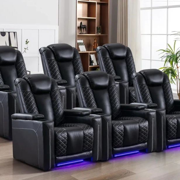 6 Man Cave Recliner Set $2,180 Delivered at Brad's Deals