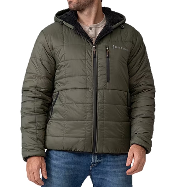 Free Country Reversible Puffer Jacket $20 at Brad's Deals