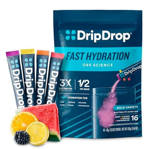 32ct DripDrop Hydration Packets $22 at Brad's Deals