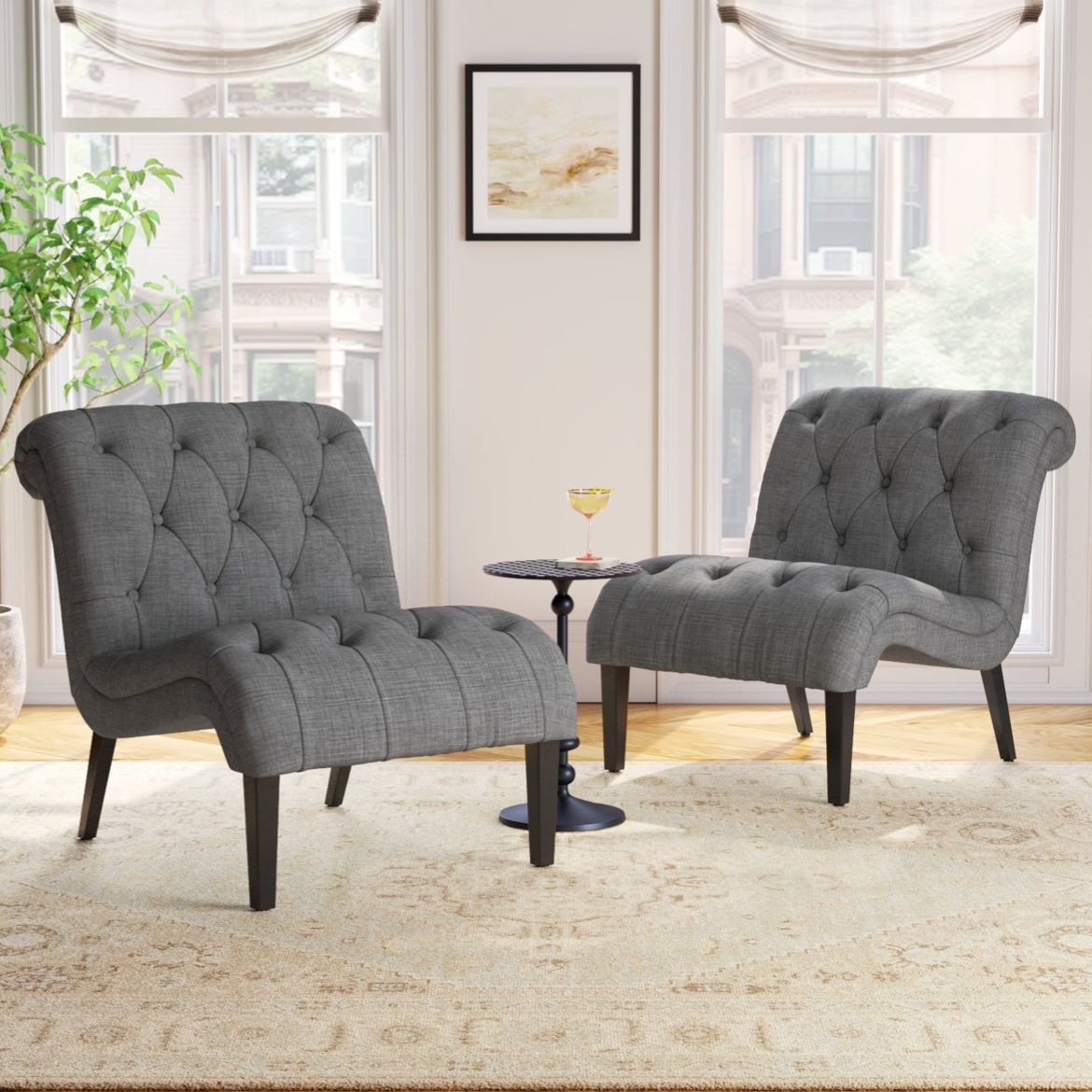 2pk Kelly Clarkson Accent Chairs $230 at Brad's Deals