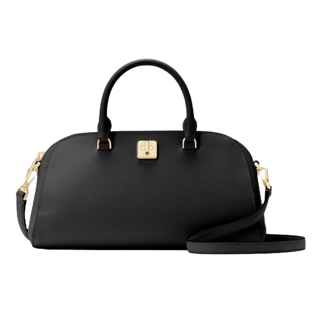 Kate Spade Turnlock Leather Satchel $85 at Brad's Deals