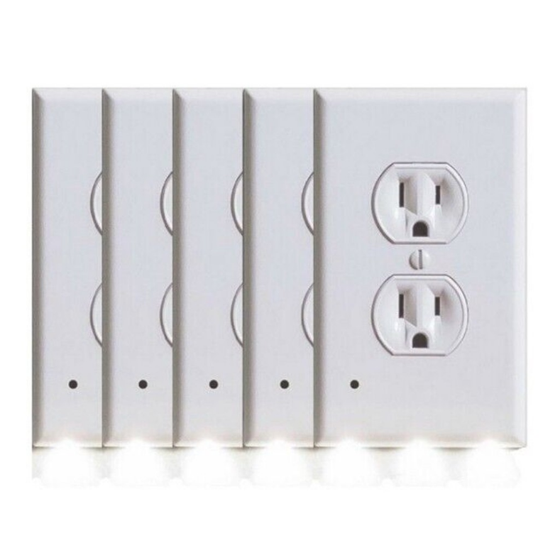 5pk Nightlight Outlet Covers $14 at Brad's Deals