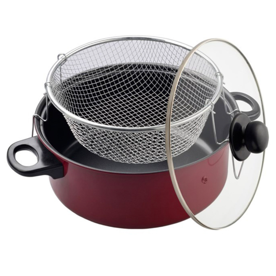 Stainless Steel Deep Fryer Set $24 at Brad's Deals