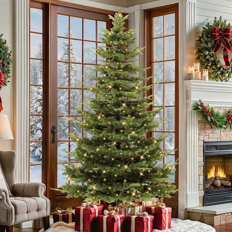 7.5' Pre-Lit Christmas Tree $136 at Brad's Deals