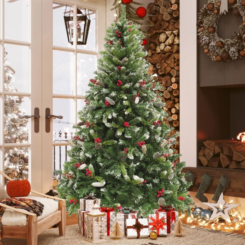 9' Pre-Lit Decorated Christmas Tree $160 at Brad's Deals