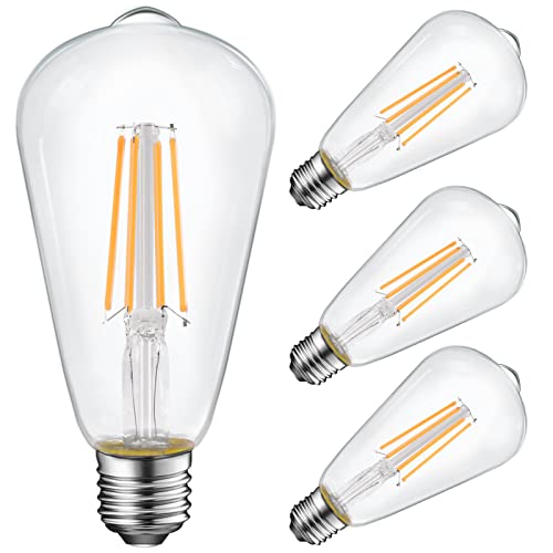 4pk LED Edison Bulbs $7 at Amazon at Brad's Deals