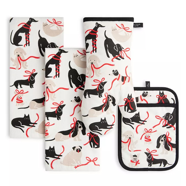 4pc Kate Spade Cocktails Kitchen Set $24 at Brad's Deals