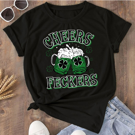 St. Patrick's Day Women's T-Shirts $18 at Brad's Deals