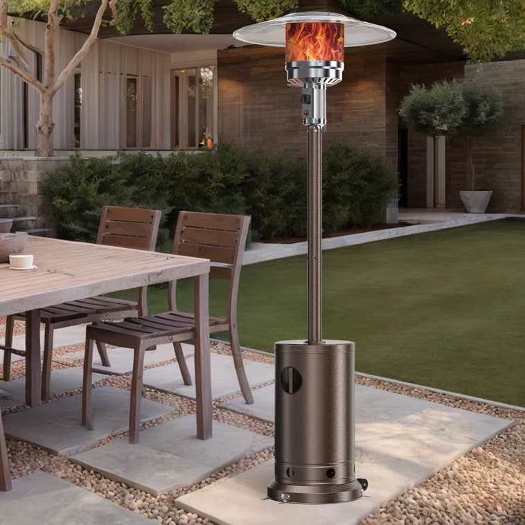 48,000 BTU Patio Heater with Wheels $105 at Brad's Deals