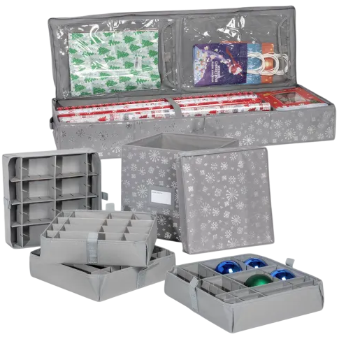 2pk Holiday Storage Boxes $18 at Brad's Deals