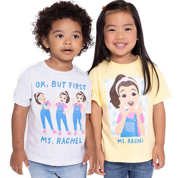 2pk Ms. Rachel Tees $8 at Brad's Deals