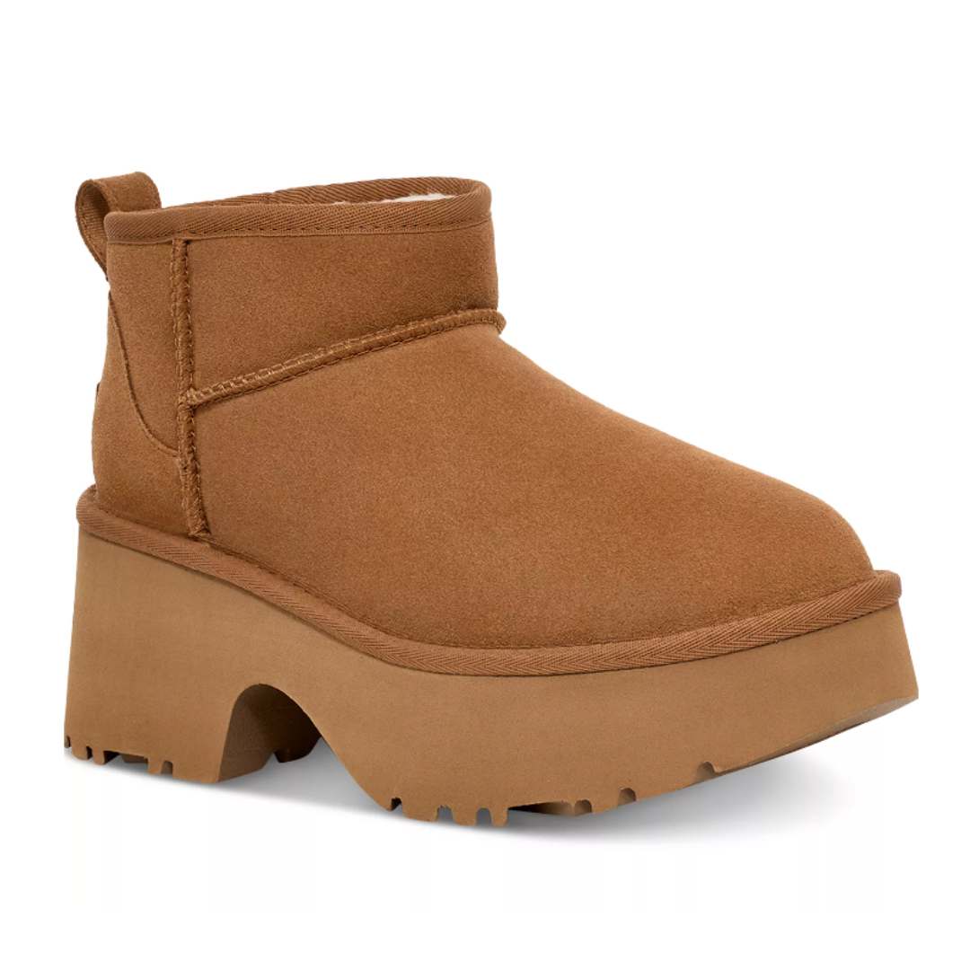 UGG New Heights Platform Boots $52 at Brad's Deals
