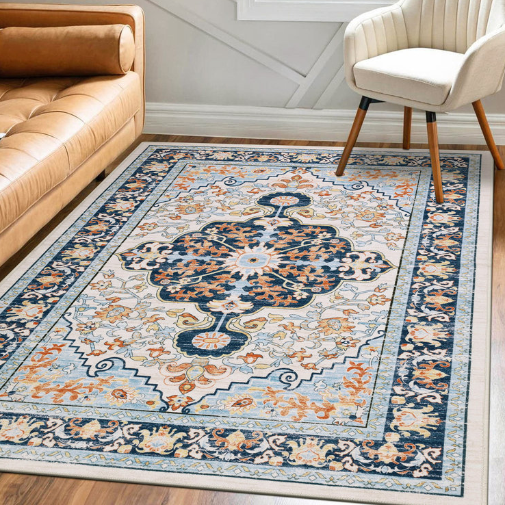 5' x 7' Machine-Washable Boho Rug $33 at Brad's Deals