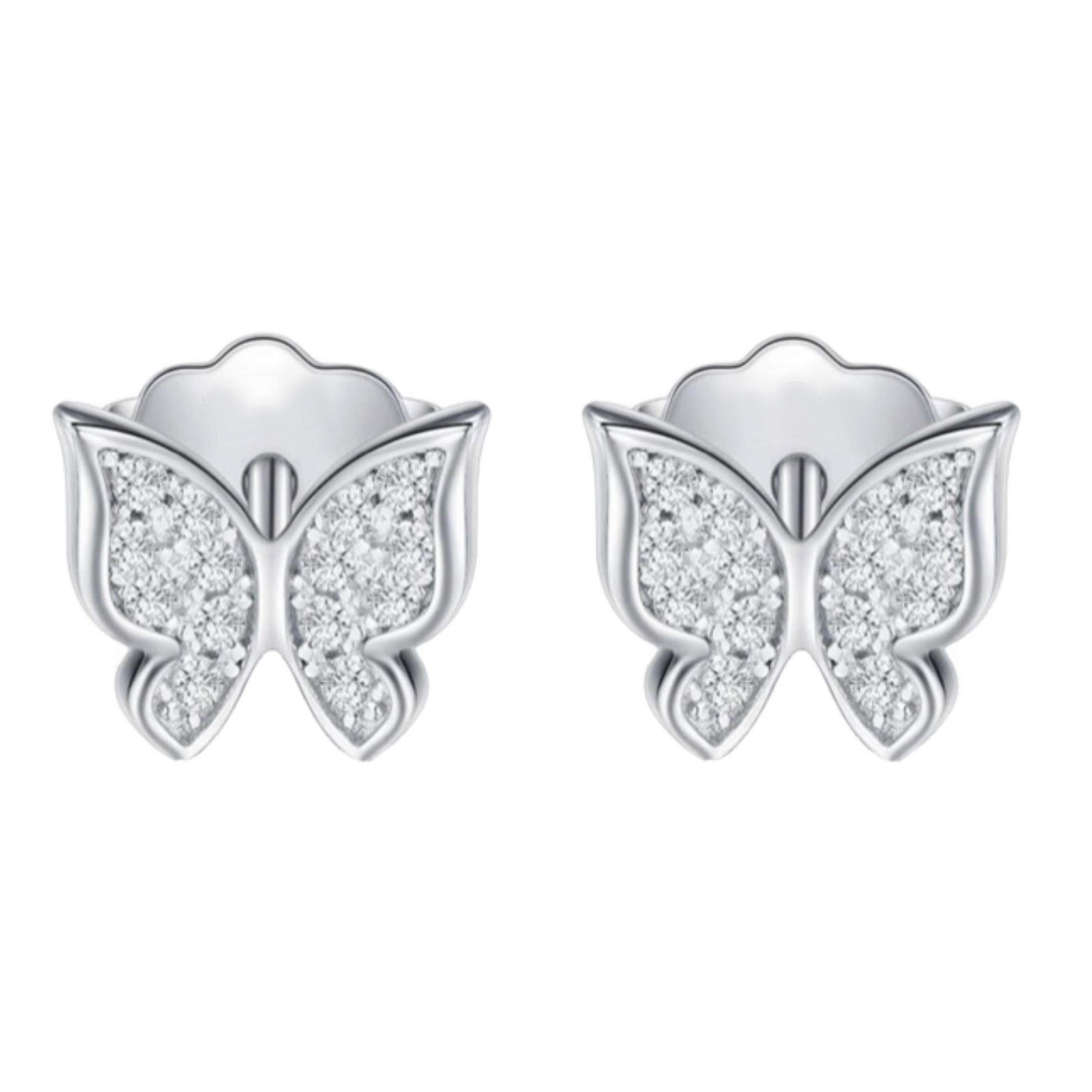 Sterling Silver Butterfly Earrings $14 at Brad's Deals