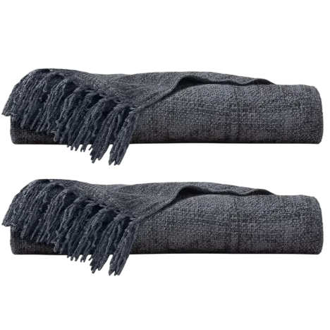 2pk Ella Jayne Chenille Throws $12 at Brad's Deals