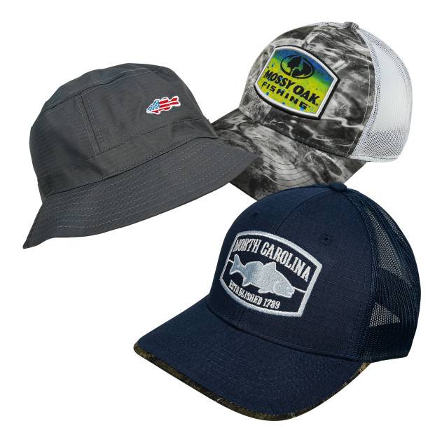 3pk Fishing Caps $14 at Brad's Deals