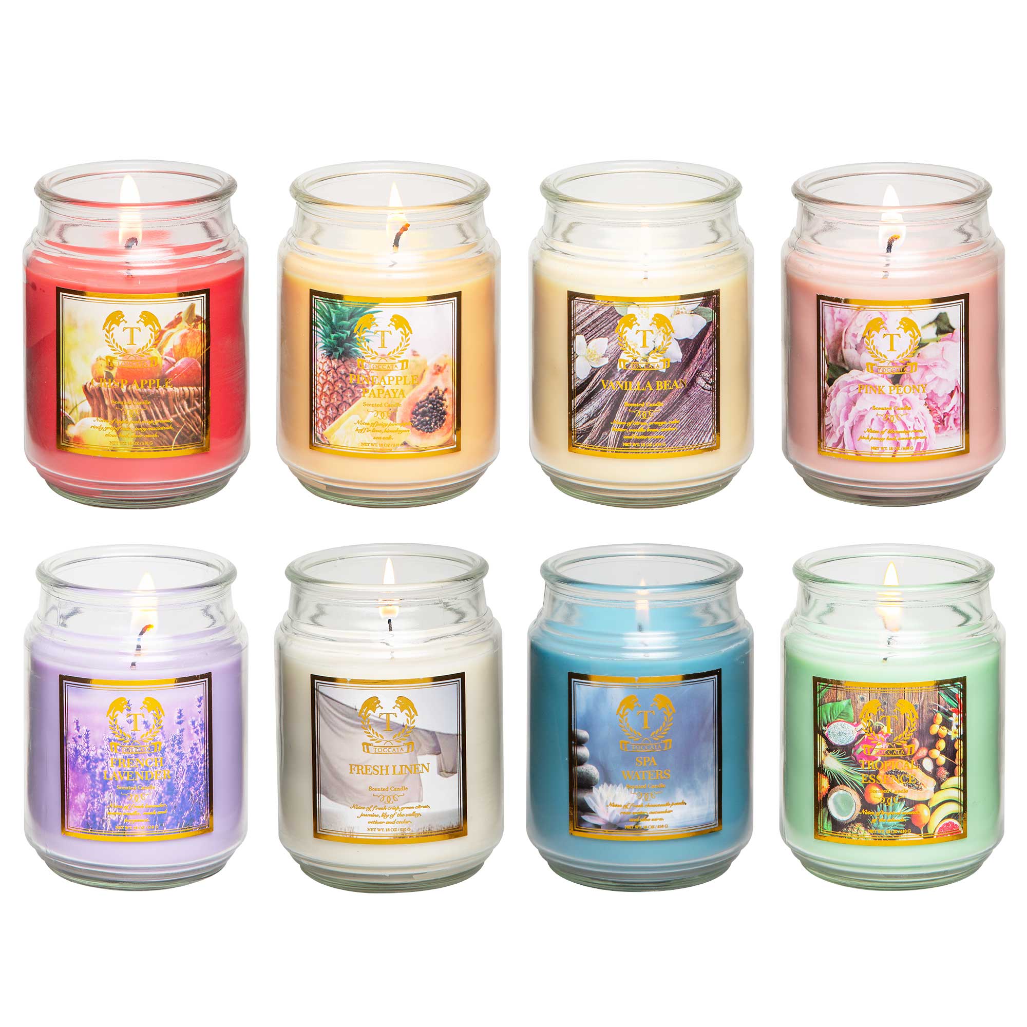 8pk Scented Candles $50 Shipped