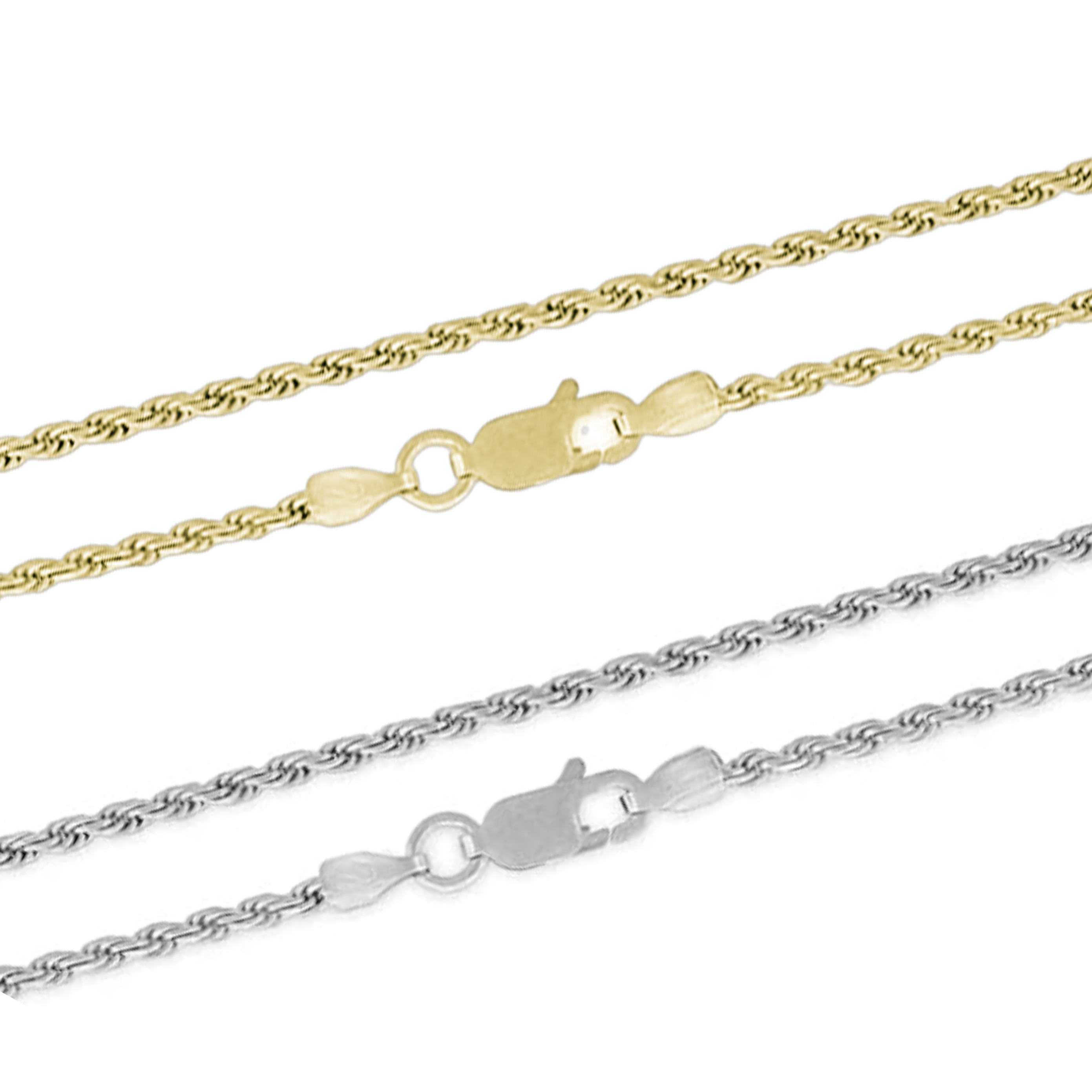 2pk Sterling Silver Necklaces from $34 at Brad's Deals