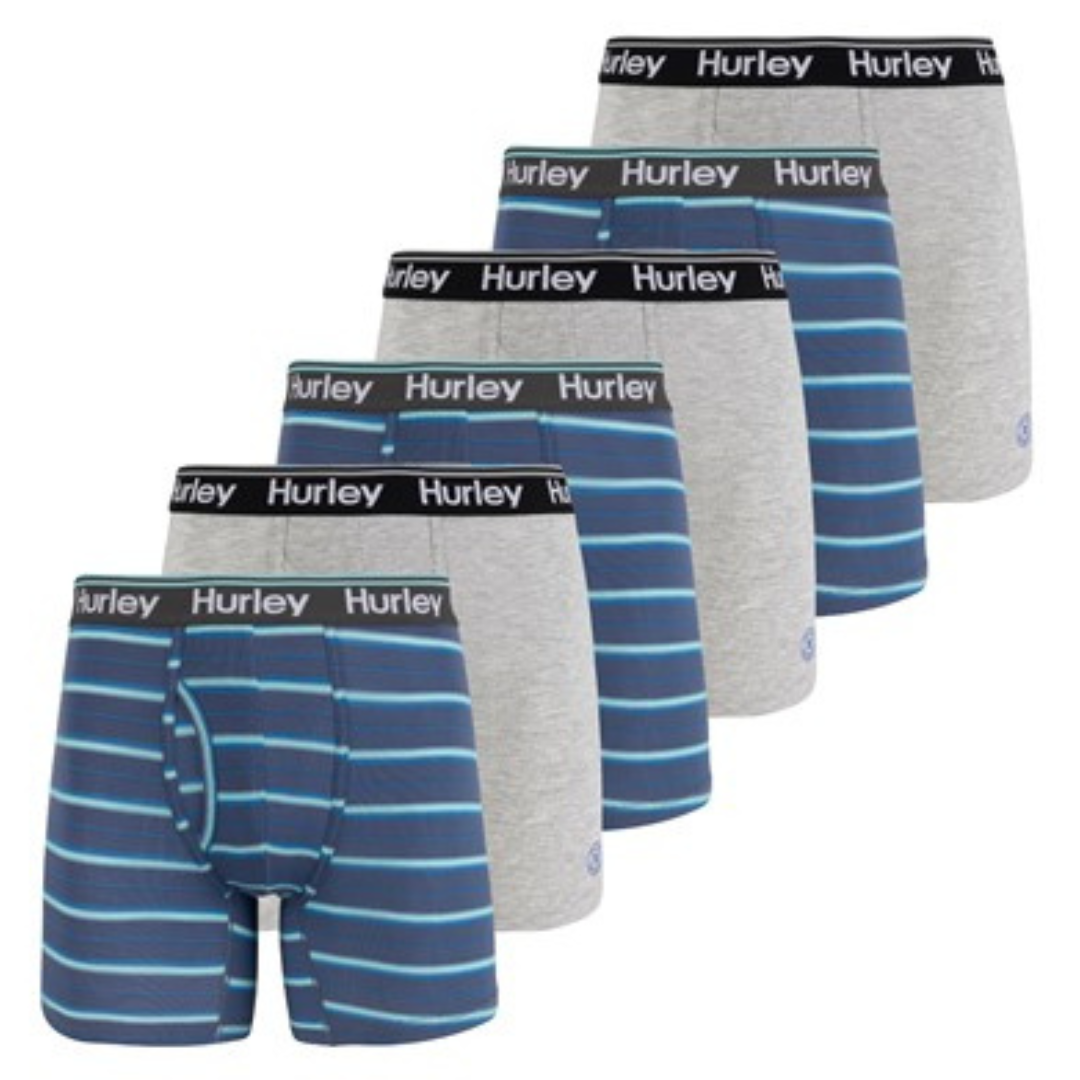 6pk Hurley Boxer Briefs $18 at Brad's Deals