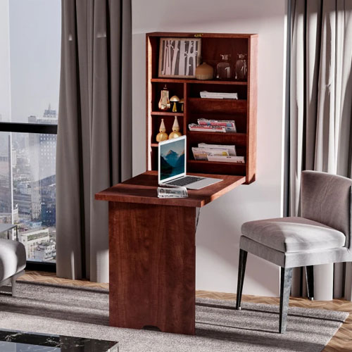 Wall-Mounted Flip Desk $90 at Brad's Deals