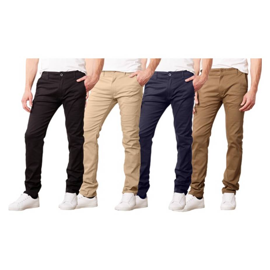 3pk Chino Pants $25 Shipped with Prime