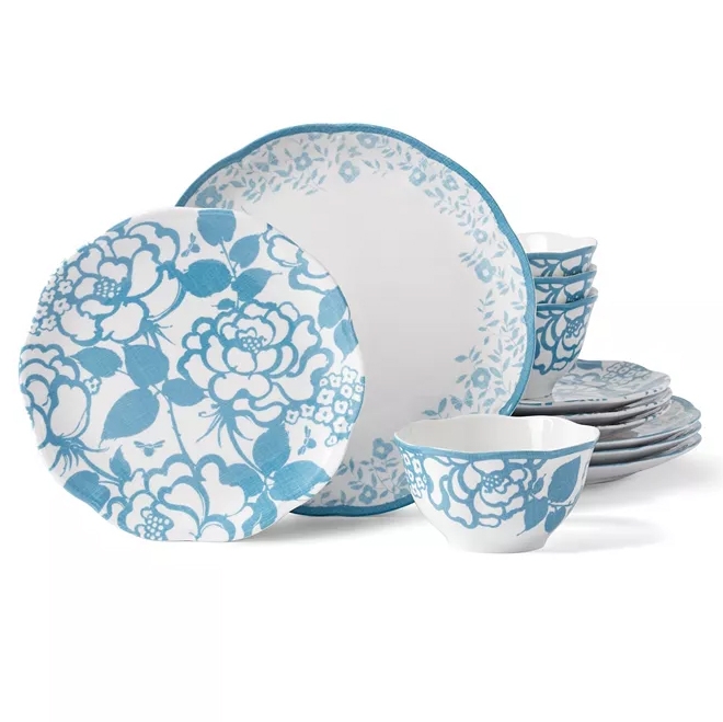 12pc Lenox Porcelain Dinnerware Set $63 at Brad's Deals