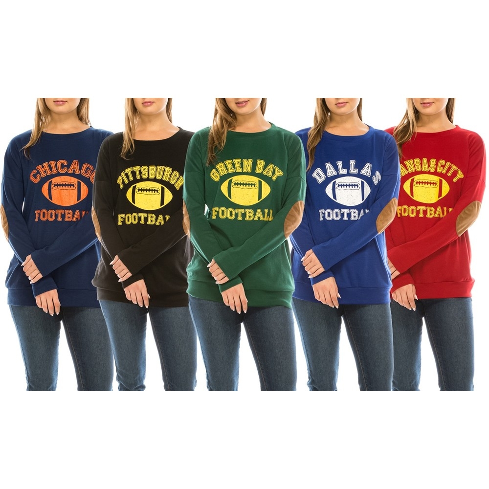 Women's Football Tees $13 Shipped at Brad's Deals