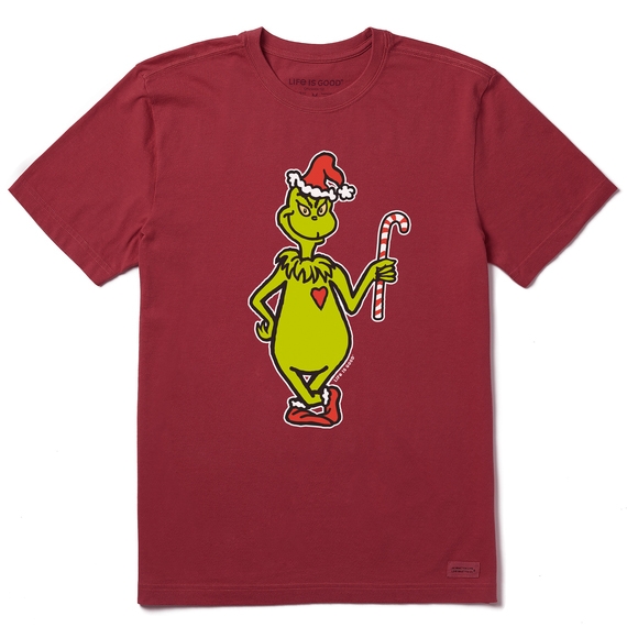 Life is Good Men's Grinch Tee $18 at Brad's Deals