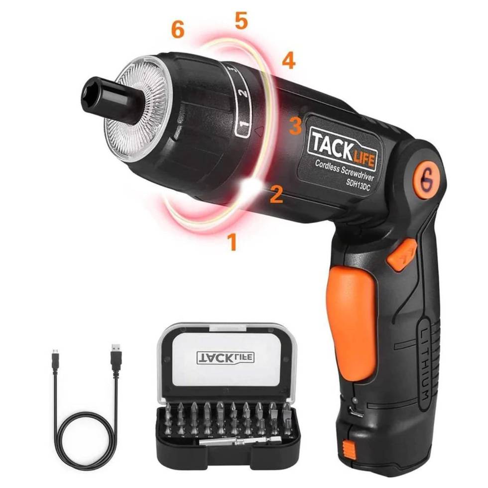 Rechargeable Screwdriver $15 Shipped