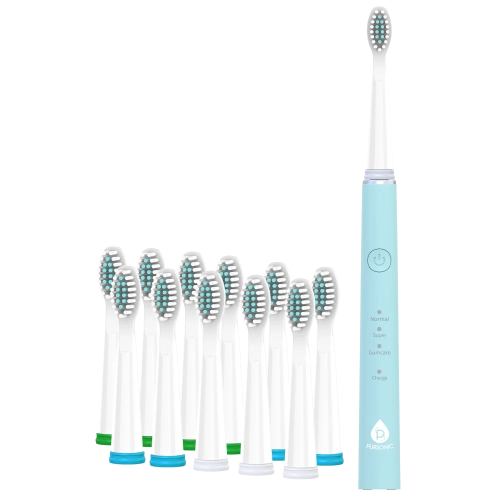 Pursonic USB Toothbrush & Brush Heads $15 at Brad's Deals