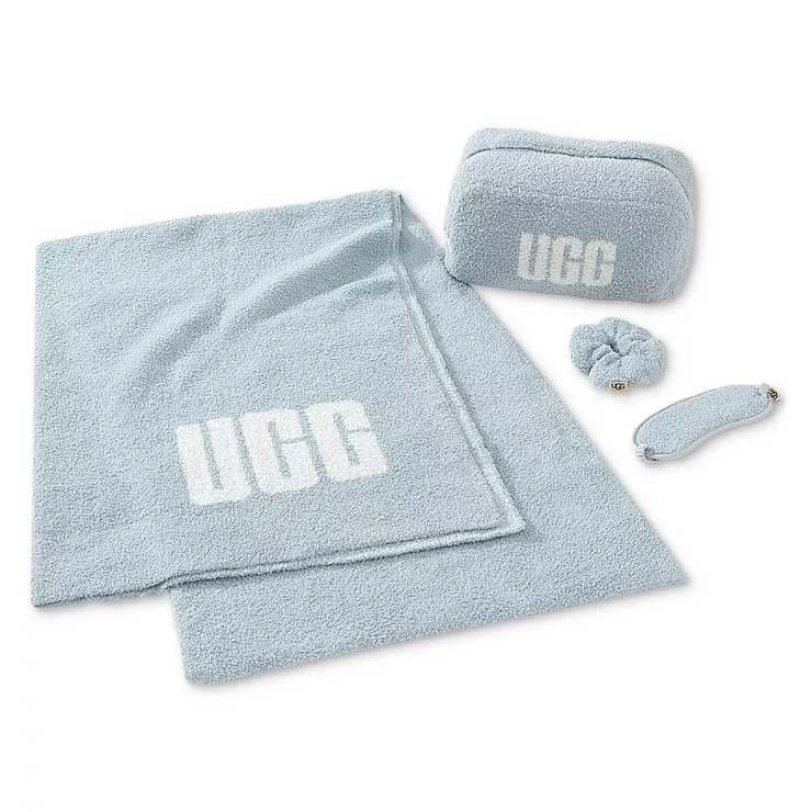 4pc UGG Throw Blanket Travel Set $52 at Brad's Deals