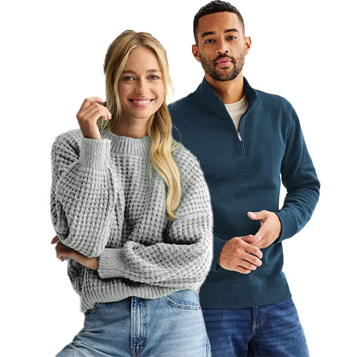Sweaters from $13 at Kohl's at Brad's Deals