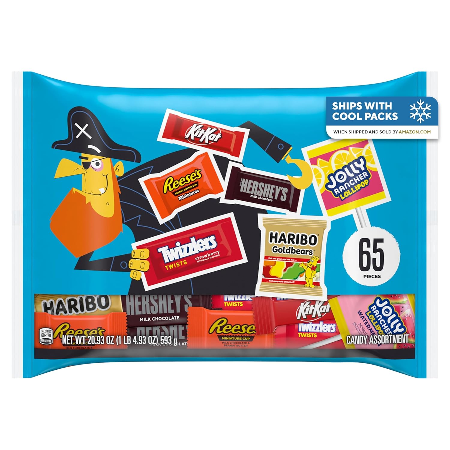 65pc Hershey's Halloween Candy $10 at Brad's Deals