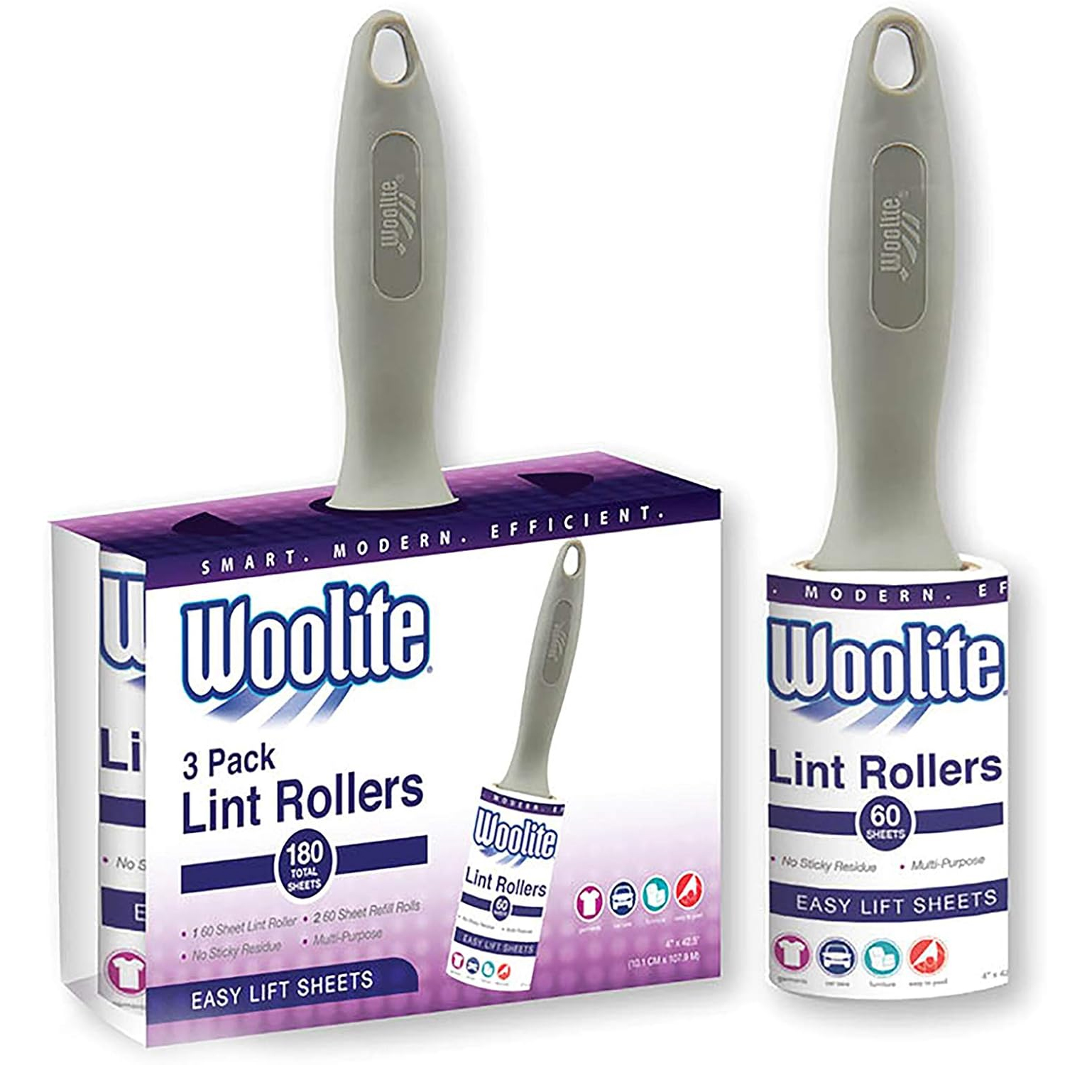 3pk Woolite Lint Rollers $4 at Brad's Deals