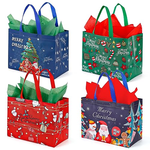 50% Off Large Reusable Christmas Totes at Brad's Deals