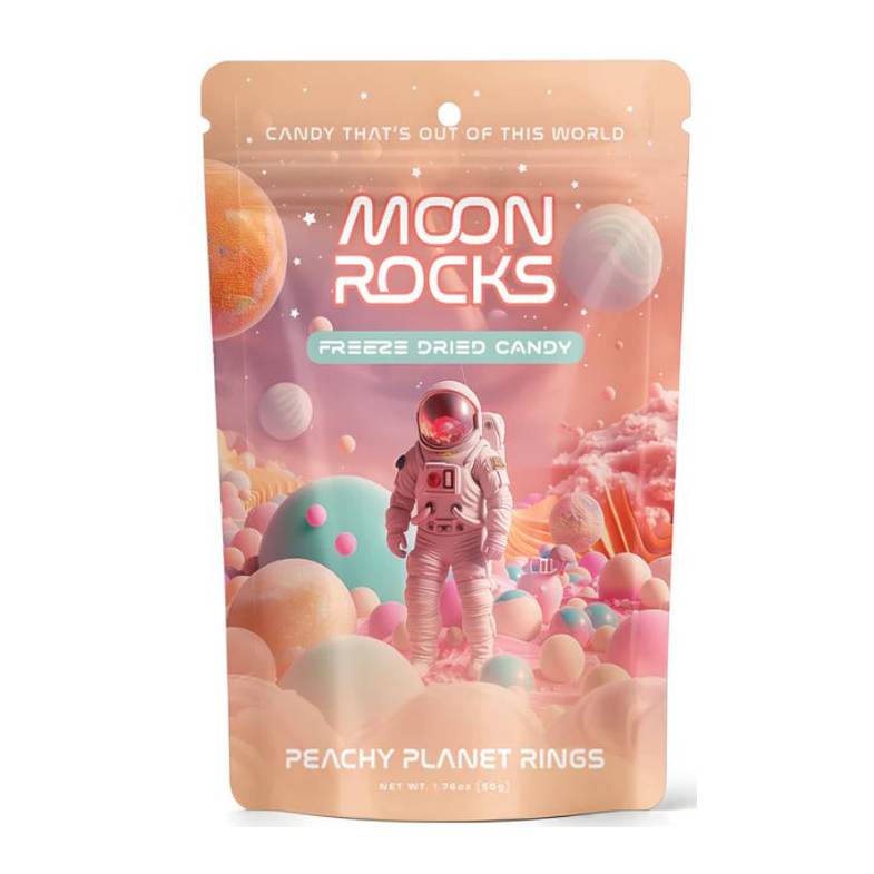 6pk Moon Rocks Freeze Dried Candies $8 at Brad's Deals