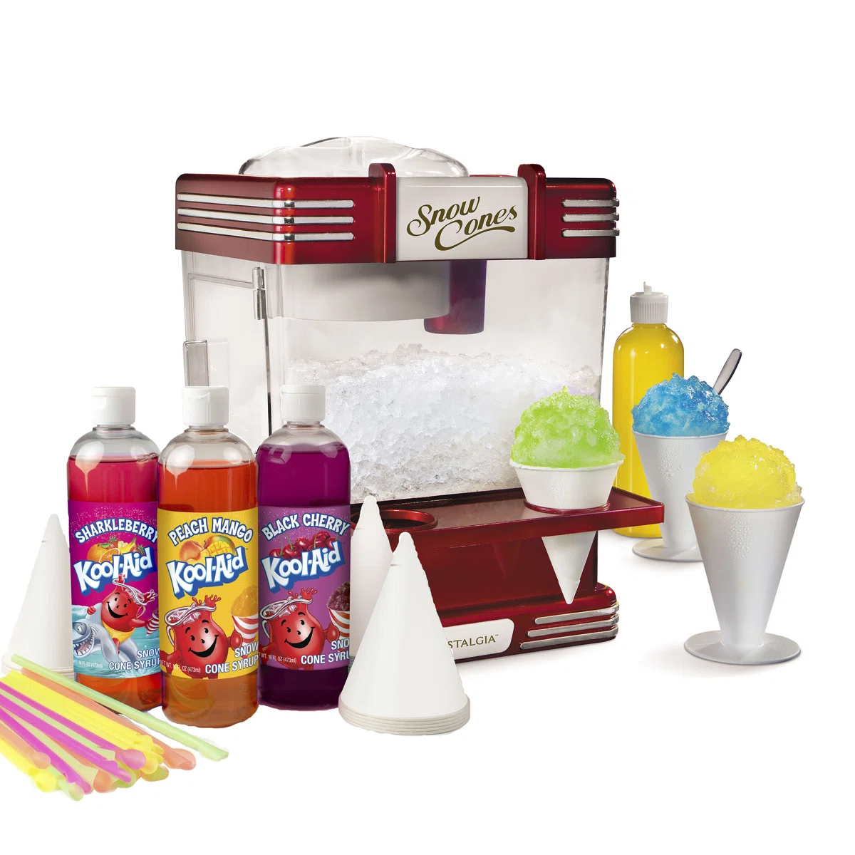 Snow Cone Maker, Syrups, and More $55 at Brad's Deals