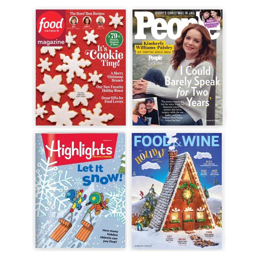 Last-Minute Gift Magazines from $5 at Brad's Deals