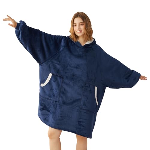 Wearable Hooded Blanket $15 at Brad's Deals