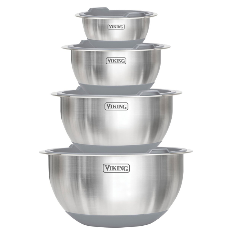8pc Viking Bowl Set with Lids $24 at Brad's Deals