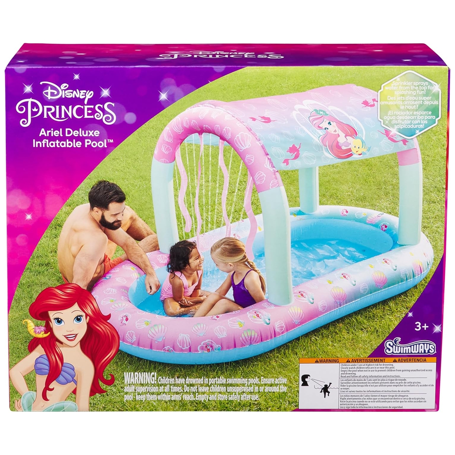Disney Princess Inflatable Pool $19 at Brad's Deals