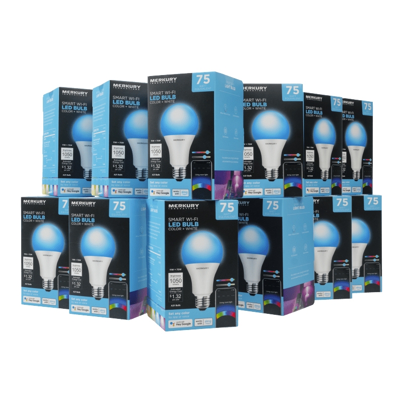 12pk Smart LED Light Bulbs $30 Shipped at Brad's Deals