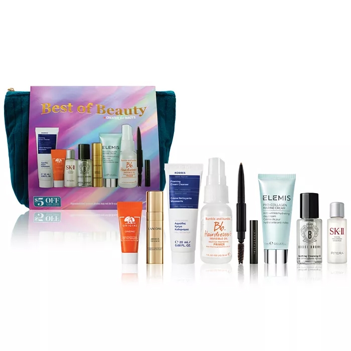 9pc Macy's Best of Beauty Set $10 at Brad's Deals