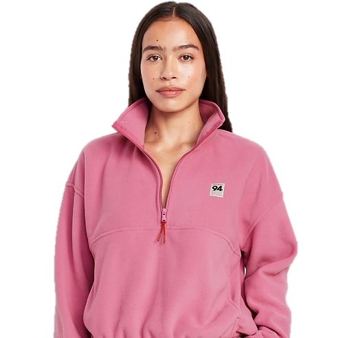 Old Navy Half-Zip Fleece $23 at Brad's Deals