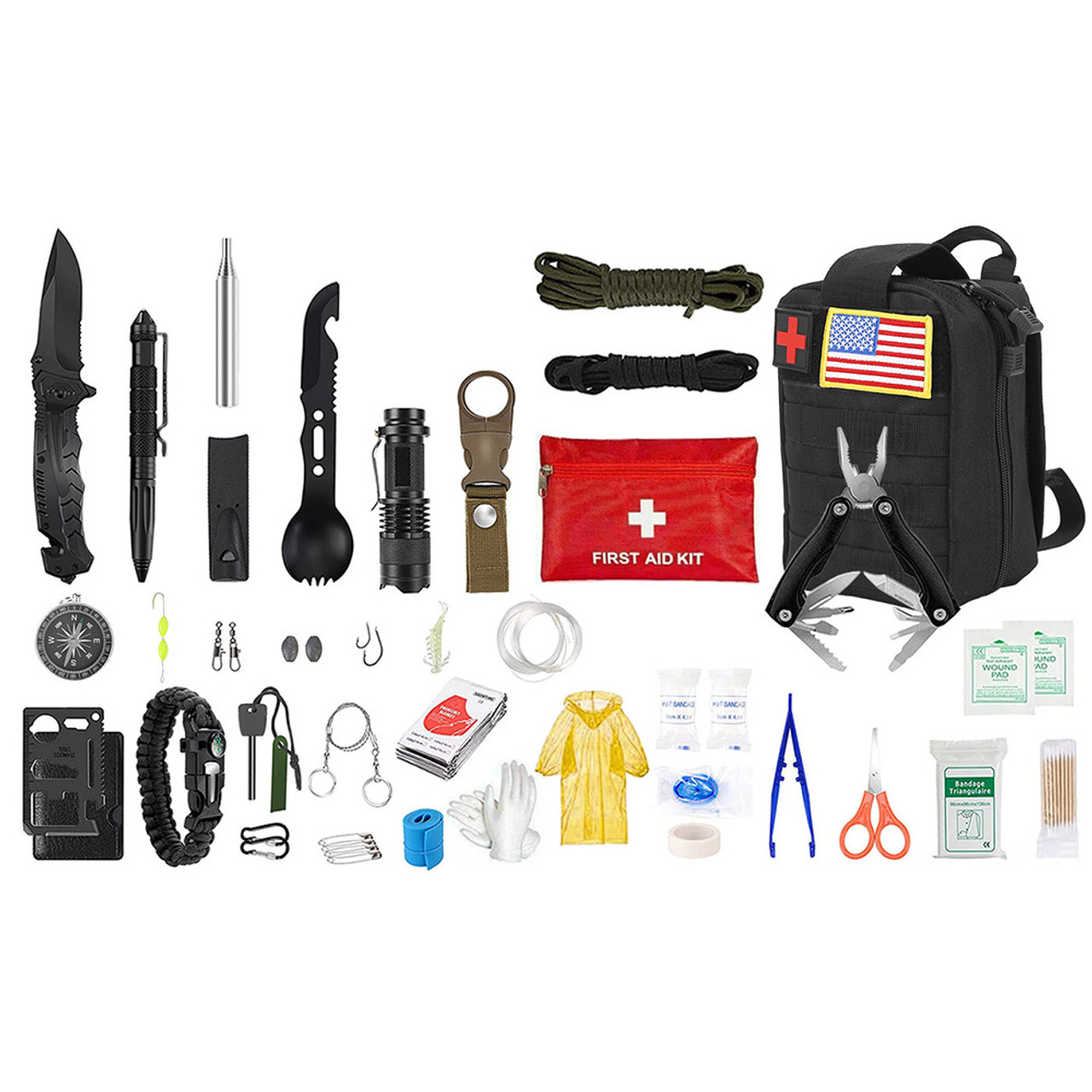 47pc Emergency Survival Kit $35 at Brad's Deals
