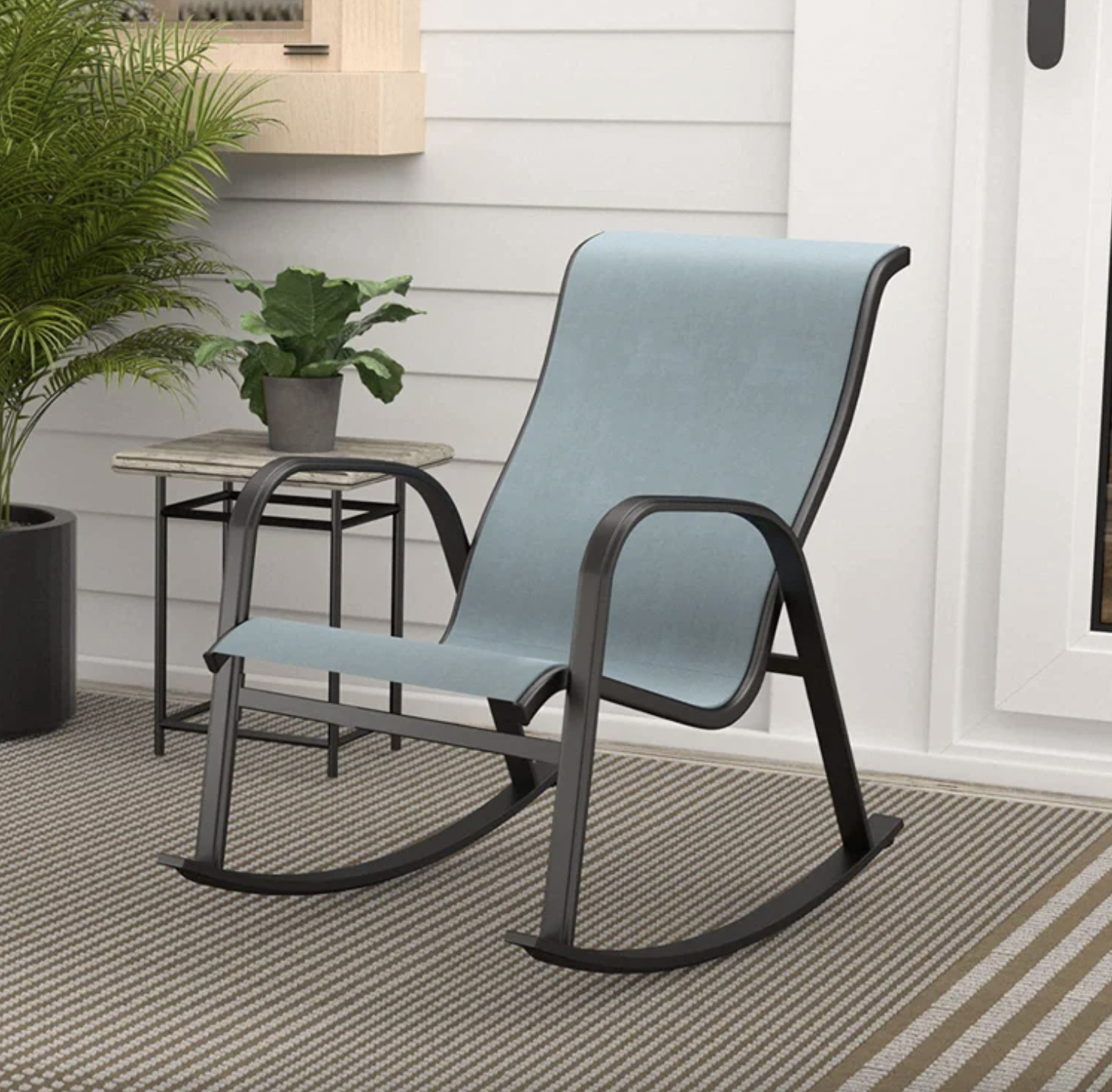 Sling Patio Rocking Chair $81 Shipped at Brad's Deals