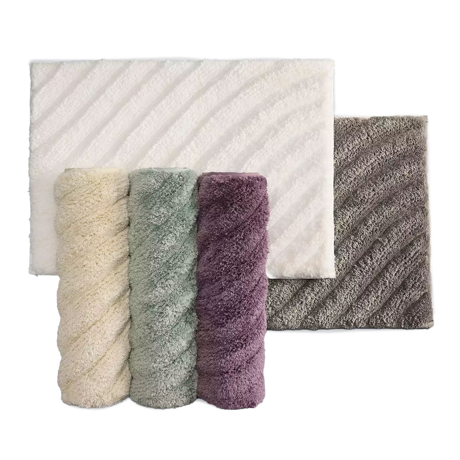 Vera Wang Luxury Bath Rugs $12 at Brad's Deals